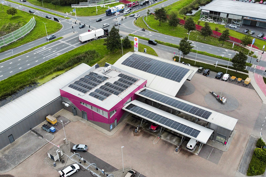 Zonnepanelen op onze tankstations: een duurzame stap vooruit! - De Haan ...